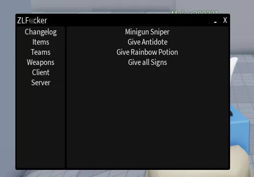 Zombie Game script - (Minigun Sniper, Kill Aura) - Roblox-Scripter