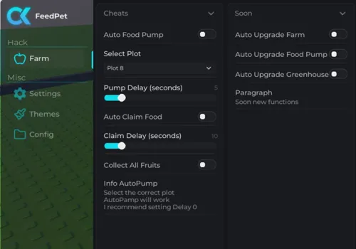 Feed your Pet script - (Auto Collect, Auto Upgrade, Auto Pump) - Roblox-Scripter