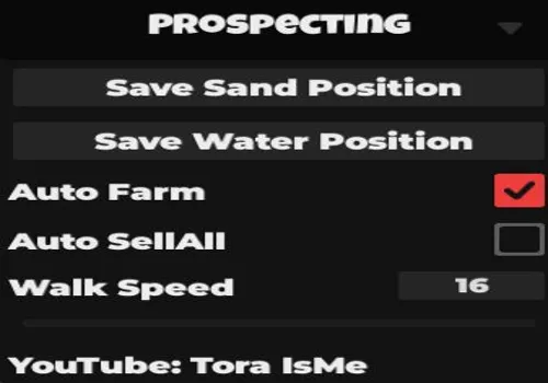 Prospecting KEYLESS script - (Autofarm, Fill pan, Shake pan) - Roblox-Scripter