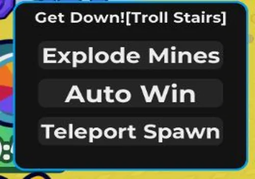 Get Down script - (Explode all mines, Auto Win) - Roblox-Scripter