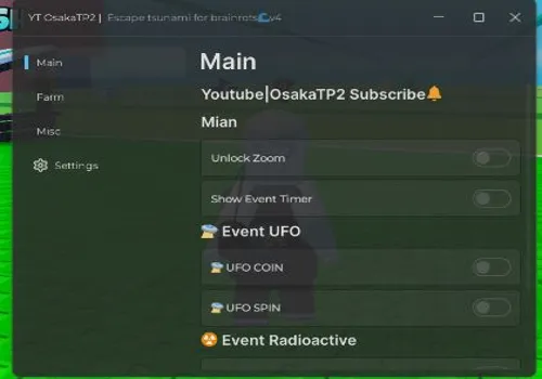 Escape Tsunami for Brainrots script - (OsakaTP2 hub) - Roblox-Scripter
