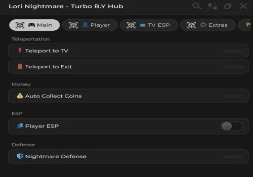 Lori's Nightmare script - (Teleport to coins, TVs) - Roblox-Scripter