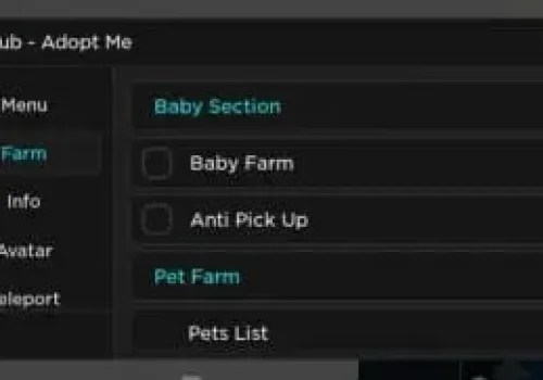 Adopt Me script - (Auto-Farm, Anti Pick) - Roblox-Scripter