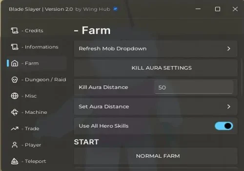 +1 Blade Slayer script - (Autofarm, Kill Aura, Auto Reborn) - Roblox-Scripter