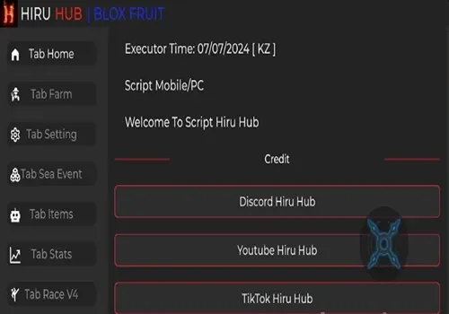 Blox Fruit script - (Hiru Hub) - Roblox-Scripter
