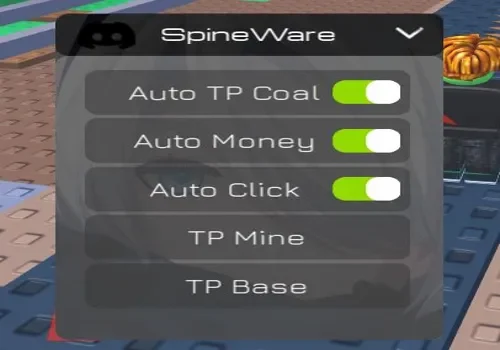 Coal Miner Tycoon script - (Autofarm, Auto Click) - Roblox-Scripter