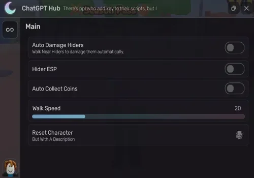 Flows Prop Hunt script - (Instant Kill hider, Instant collect all coins) - Roblox-Scripter