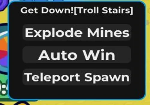 Get Down script - (Explode all mines, Auto Win) - Roblox-Scripter