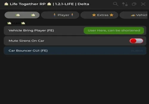 Life together RP script - (Car Bouncer, Tool Giver) - Roblox-Scripter